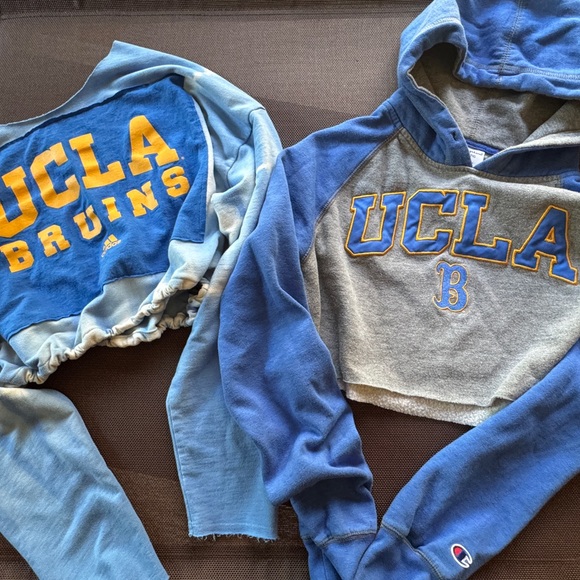 Tops | Ucla Blue And Gray Hoodie Bundle | Poshmark